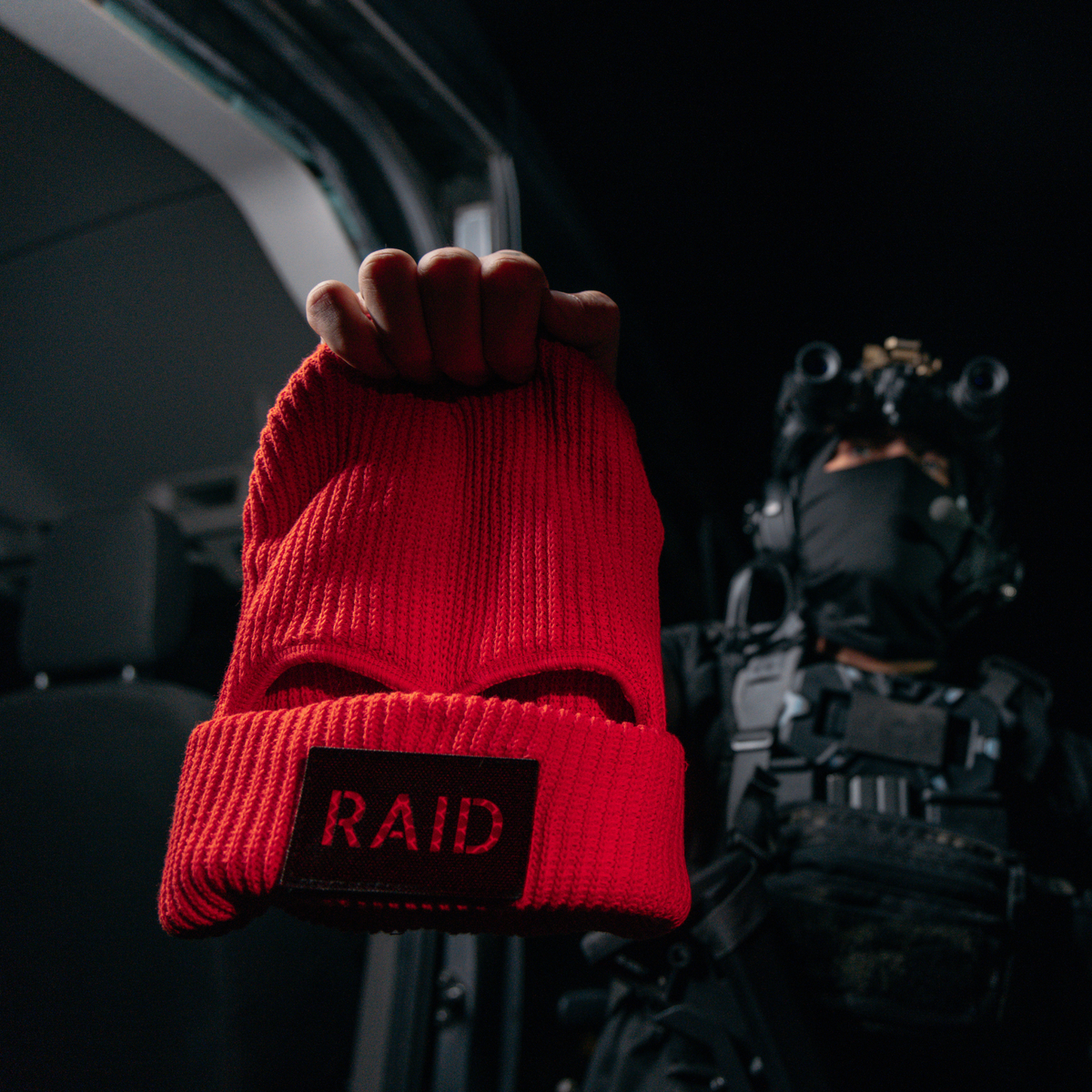 Red RAID 3M Beanie – Allied Threads