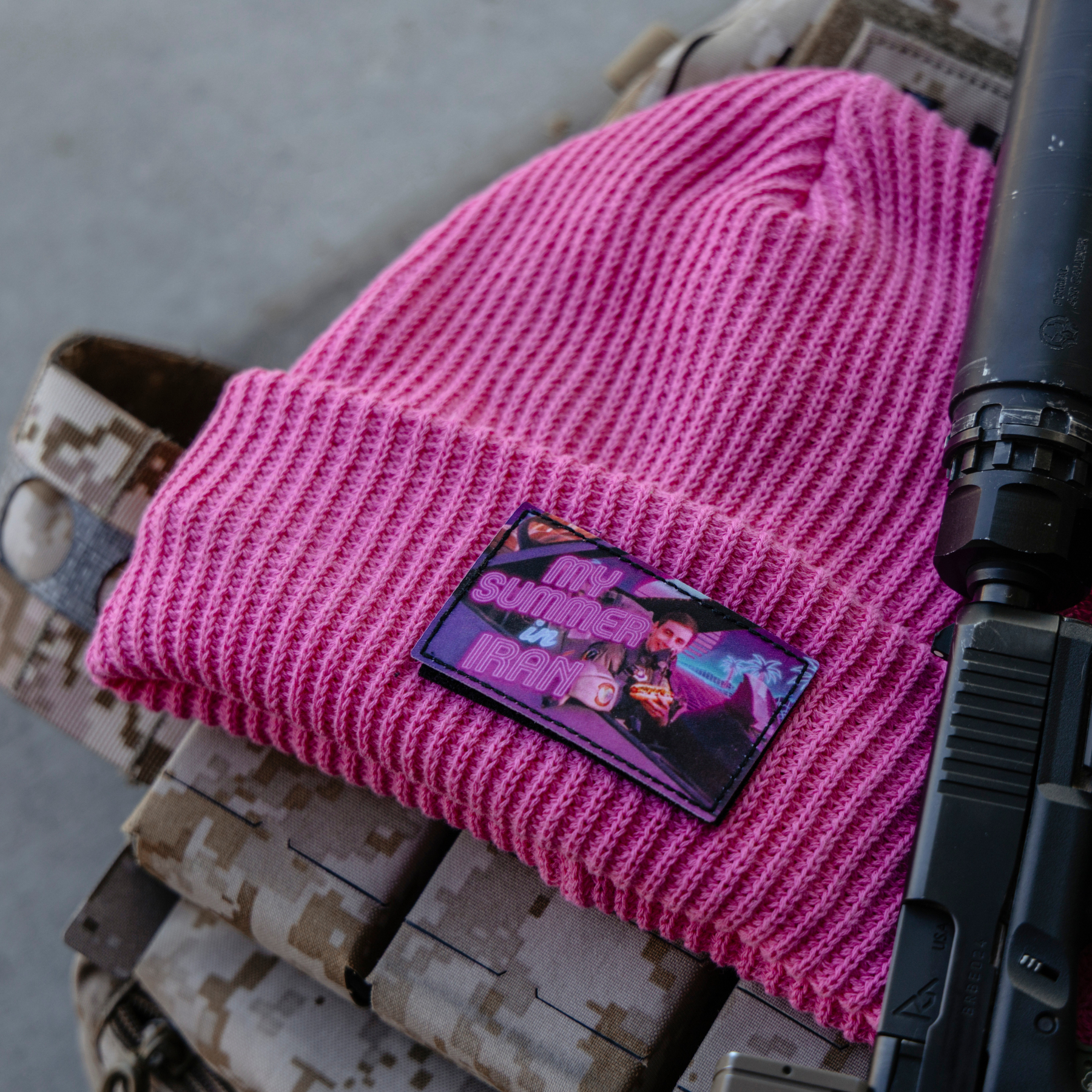 SELECTIVES PINK RAID BEANIE – Allied Threads